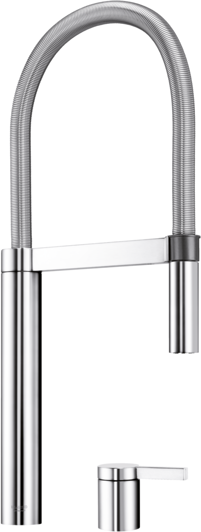 BLANCOCULINA-S Duo | Alta pressione | acciaio inox massiccio acciaio ...