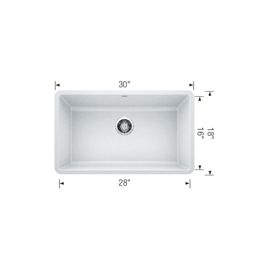 PRECIS 30 | SILGRANIT | Anthracite - null | BLANCO
