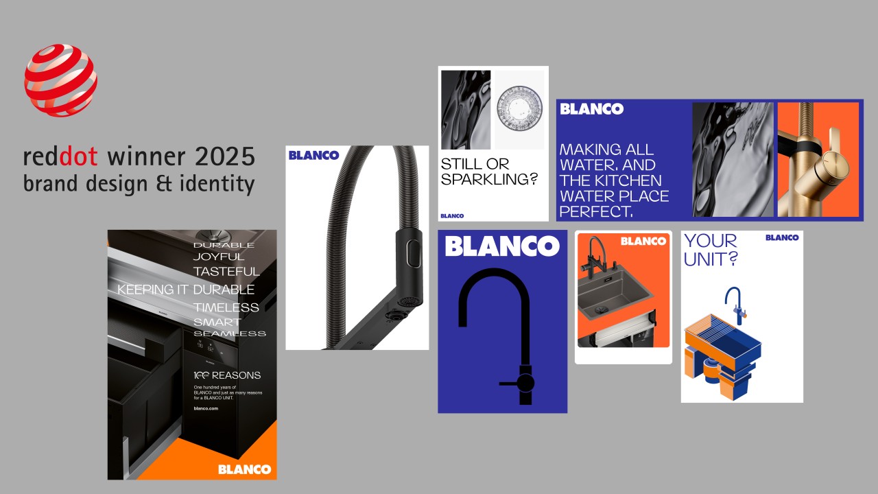 BLANCO Wins Red Dot Brands & Communication Design Award 2025 | BLANCO