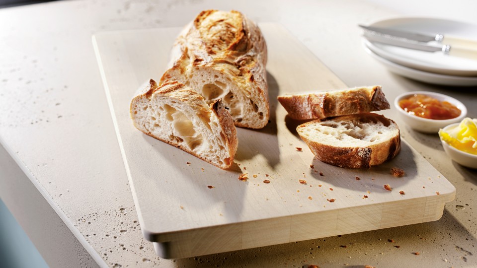 Concrete in the kicthen | Blanco