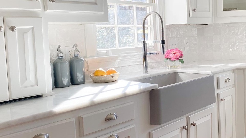 How to Install a Farmhouse Sink in Existing Cabinets | BLANCO