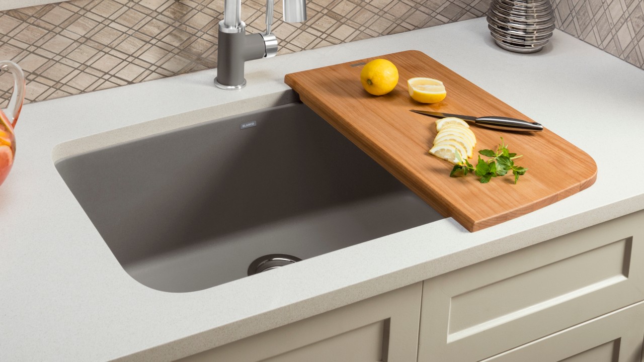 Wood Cutting Boards for Kitchen Sinks | BLANCO
