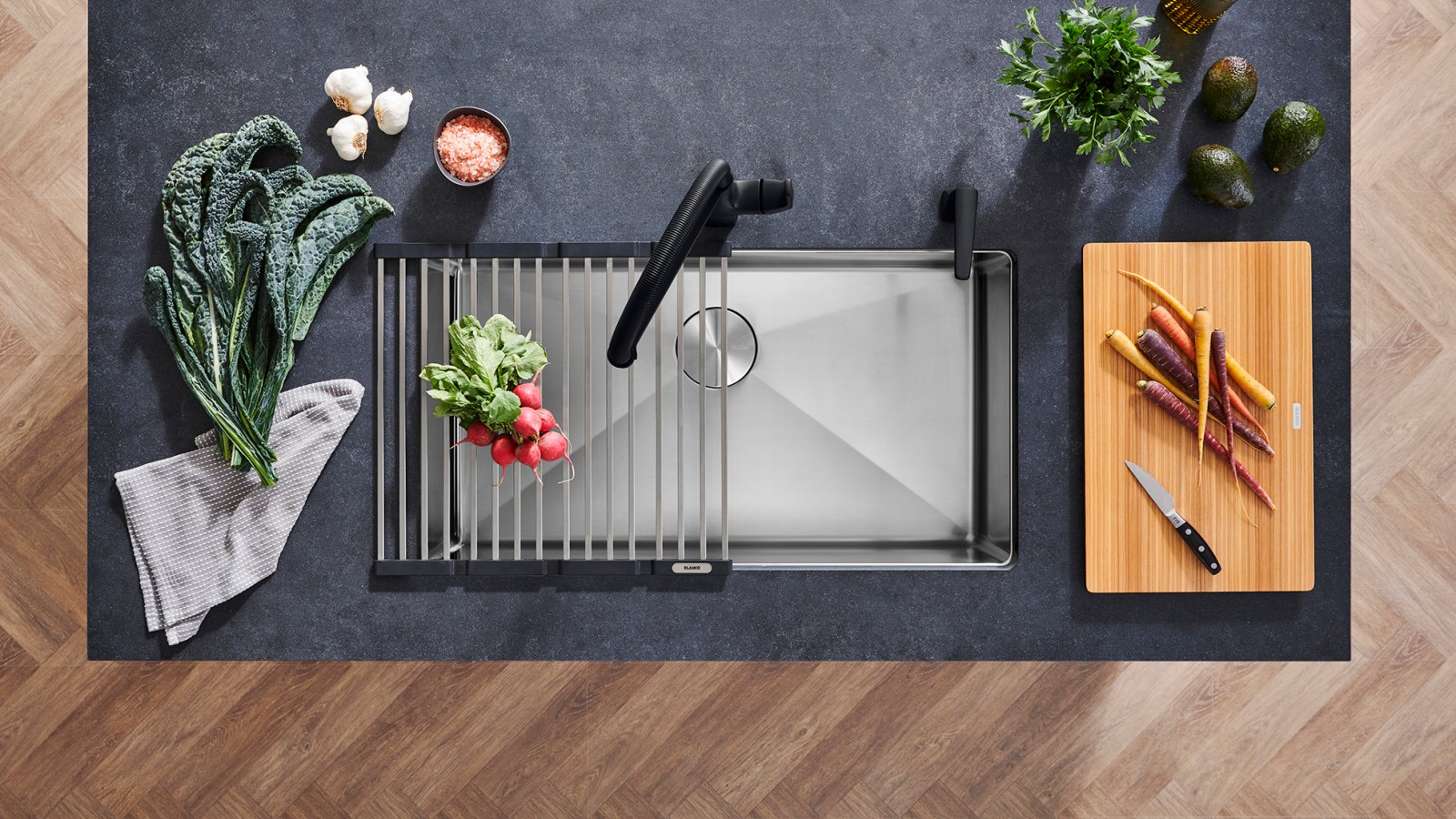 Over The Sink Dish Rack for Kitchen & Bar Sinks | BLANCO