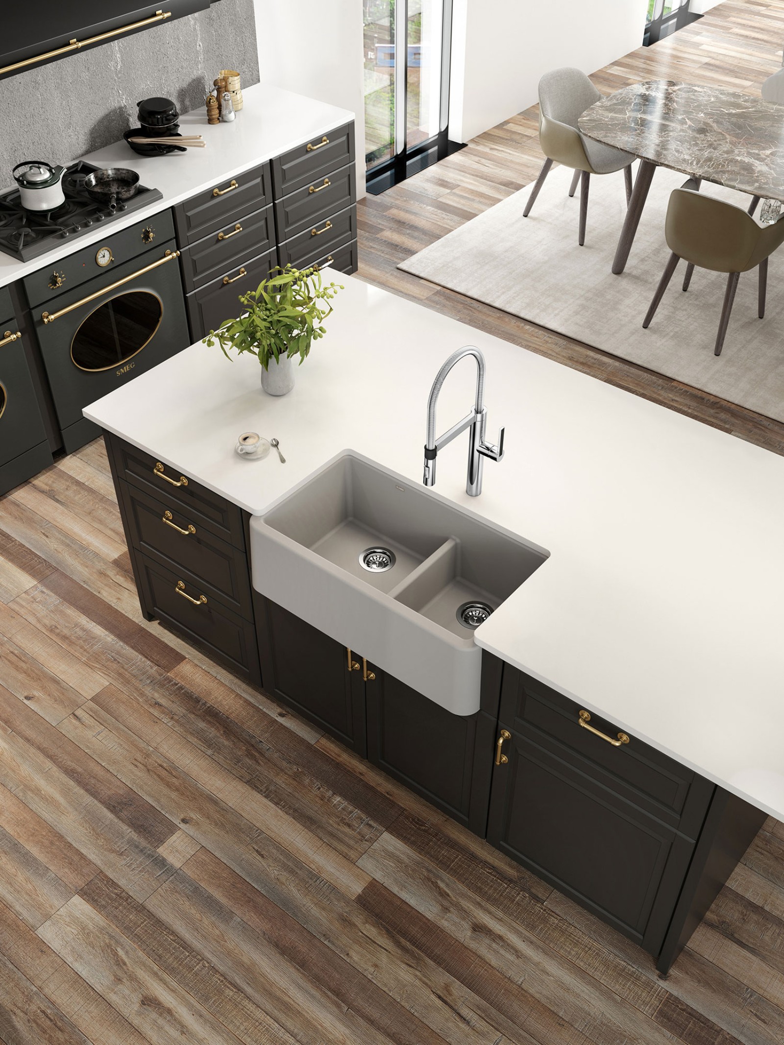 BLANCO IKON Farmhouse Sinks | BLANCO