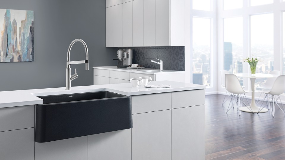 Farmhouse Sinks & Apron-Front Kitchen Sinks | BLANCO