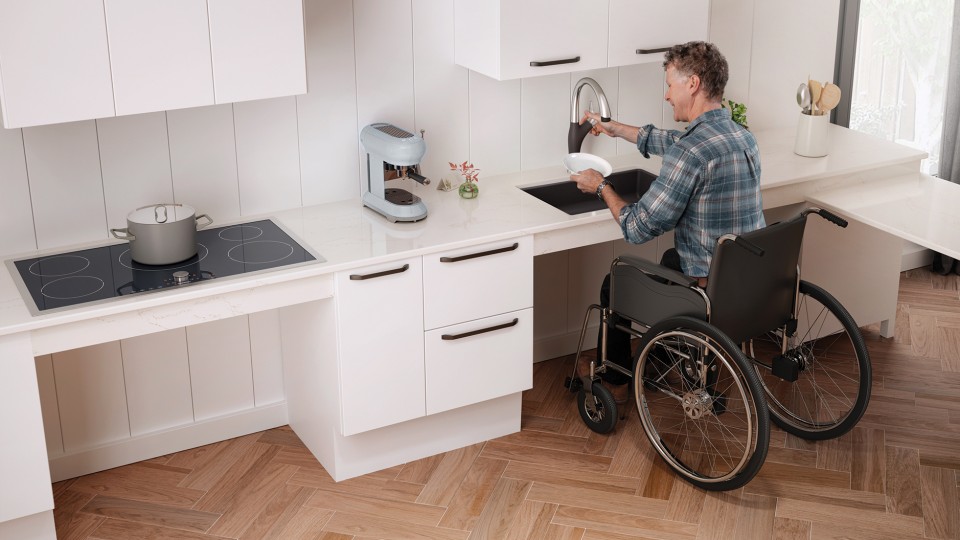 Wheelchair Accessible ADA Kitchen Sinks | BLANCO