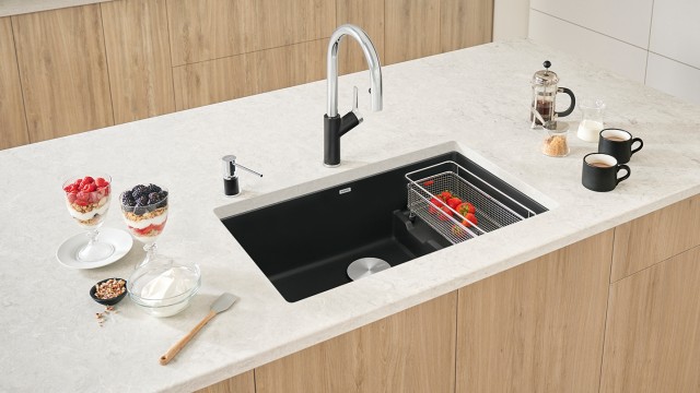 Shop BLANCO PRECIS Silgranit Kitchen Sinks | BLANCO