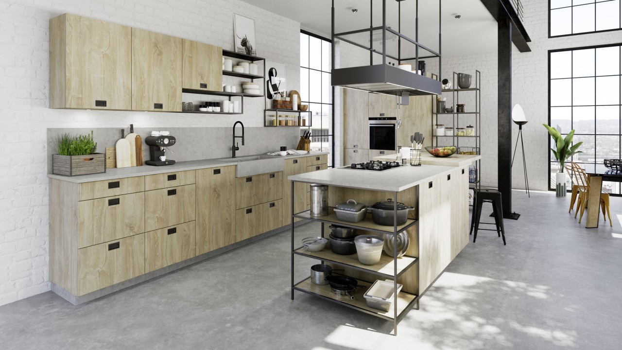 Industrial style: give your kitchen an urban look | BLANCO